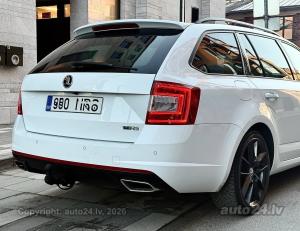 White Skoda Octavia 2015 in Tallinn, with an engine capacity of 2.00 L and mileage of 287 thousand km for 9990 €, photo 14 on AUTOMOTO.COM.LV