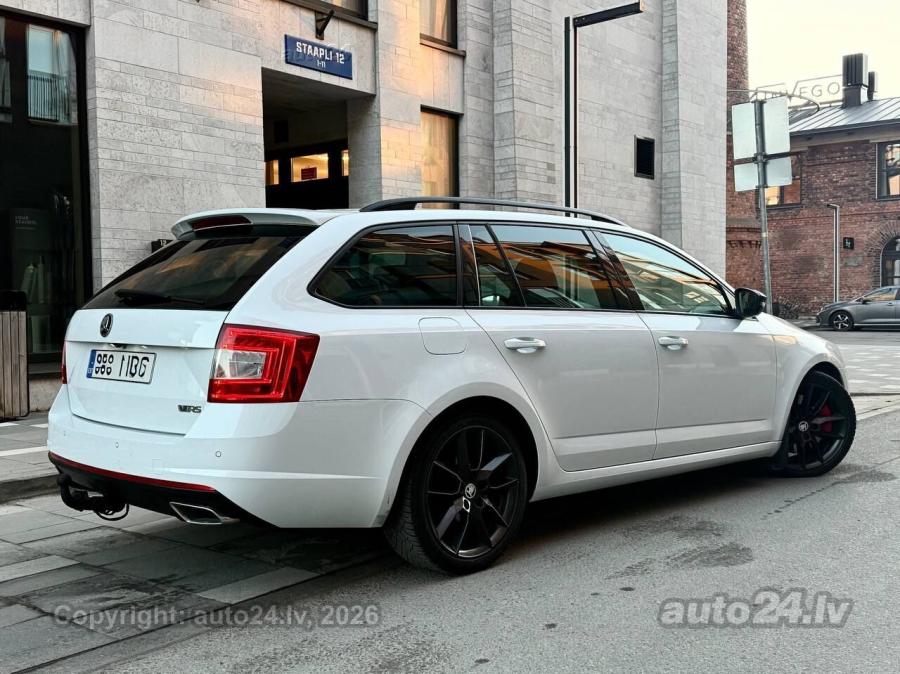 White Skoda Octavia 2015 in Tallinn, with an engine capacity of 2.00 L and mileage of 287 thousand km for 9990 €, photo 16 on AUTOMOTO.COM.LV