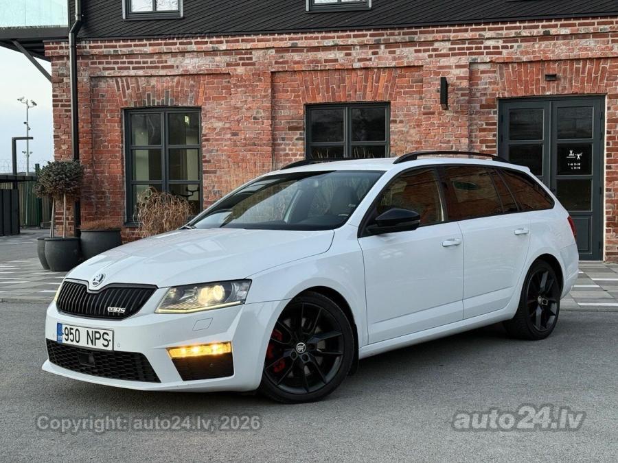 White Skoda Octavia 2015 in Tallinn, with an engine capacity of 2.00 L and mileage of 287 thousand km for 9990 €, photo 31 on AUTOMOTO.COM.LV