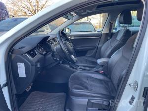 White Skoda Octavia 2015 in Riga, with an engine capacity of 2.00 L and mileage of 257 thousand km for 9990 €, photo 11 on AUTOMOTO.COM.LV