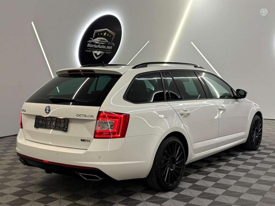 White Skoda Octavia 2015 in Marijampole, with an engine capacity of 1.97 L and mileage of 298 thousand km for 9450 €, photo 18 on AUTOMOTO.COM.LV