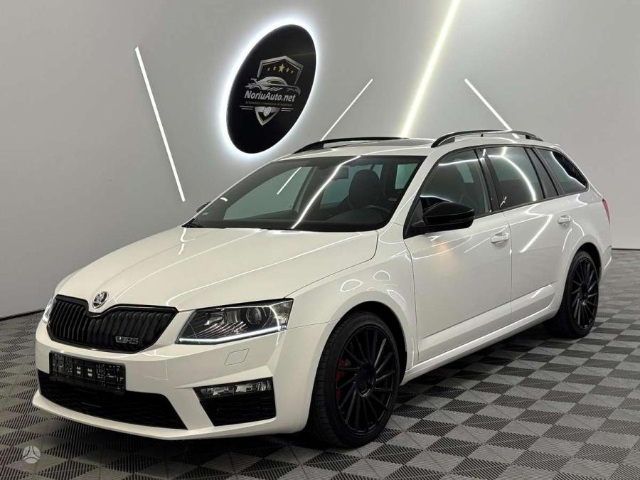 White Skoda Octavia 2015 in Marijampole, with an engine capacity of 1.97 L and mileage of 298 thousand km for 9450 €, photo 20 on AUTOMOTO.COM.LV