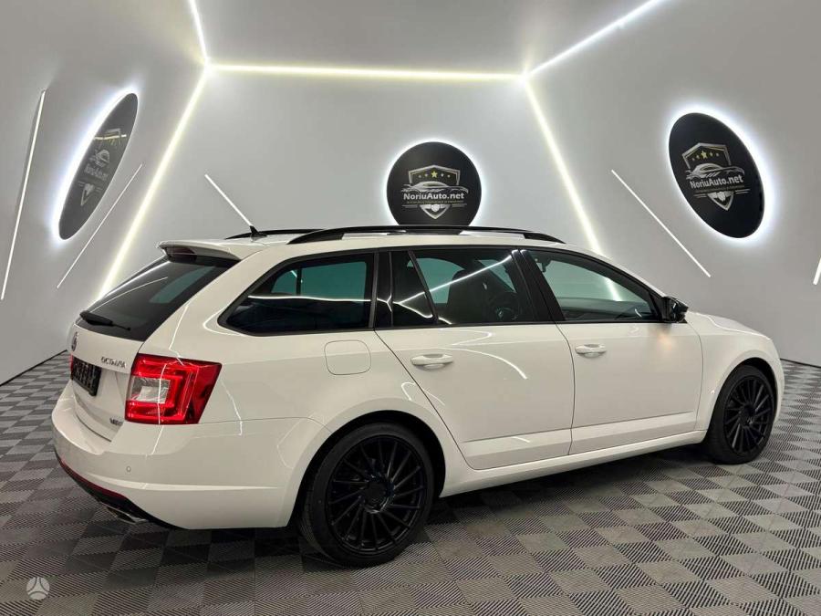 White Skoda Octavia 2015 in Marijampole, with an engine capacity of 1.97 L and mileage of 298 thousand km for 9450 €, photo 23 on AUTOMOTO.COM.LV