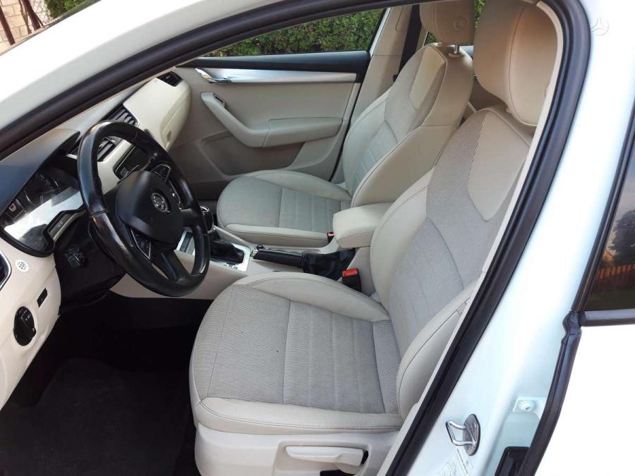 Balts Skoda Octavia 2015 Šauļi, ar dzinēja tilpumu 1.97 L un nobraukumu 194 tūkst. km par 7900 €, foto 14 vietnē AUTOMOTO.COM.LV