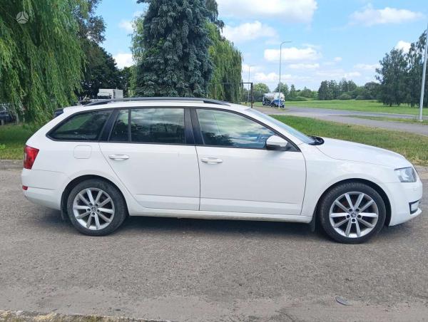 White Skoda Octavia 2015 in Marijampole, with an engine capacity of 1.60 L and mileage of 225 thousand km for 3800 €, photo 4 on AUTOMOTO.COM.LV