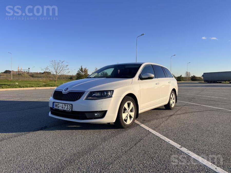 Balts Skoda Octavia 2015 Rīga, ar dzinēja tilpumu 2.00 L un nobraukumu 210 tūkst. km par 8250 €, foto 3 vietnē AUTOMOTO.COM.LV