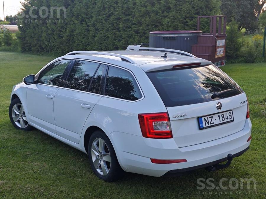 Balts Skoda Octavia 2015 Bauska, ar dzinēja tilpumu 1.60 L un nobraukumu 284 tūkst. km par 7850 €, foto 5 vietnē AUTOMOTO.COM.LV