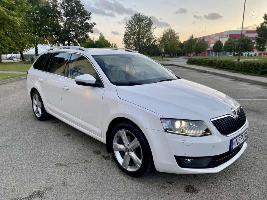 Balts Skoda Octavia 2015 Šauļi, ar dzinēja tilpumu 1.60 L un nobraukumu 300 tūkst. km par 7350 €, foto 1 vietnē AUTOMOTO.COM.LV