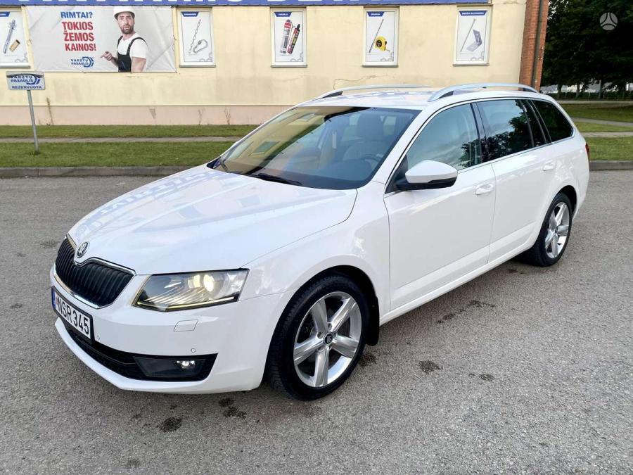 Balts Skoda Octavia 2015 Šauļi, ar dzinēja tilpumu 1.60 L un nobraukumu 300 tūkst. km par 7350 €, foto 4 vietnē AUTOMOTO.COM.LV