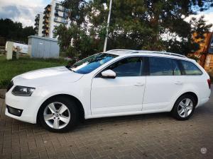 White Skoda Octavia 2015 in Vilnius, with an engine capacity of 1.60 L and mileage of 246 thousand km for 6633 €, photo 17 on AUTOMOTO.COM.LV