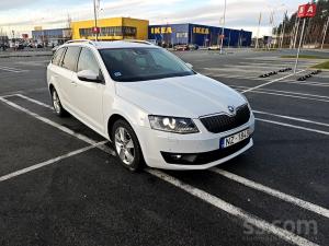 White Skoda Octavia 2015 in Bauska, with an engine capacity of 1.60 L and mileage of 284 thousand km for 6200 €, photo  on AUTOMOTO.COM.LV
