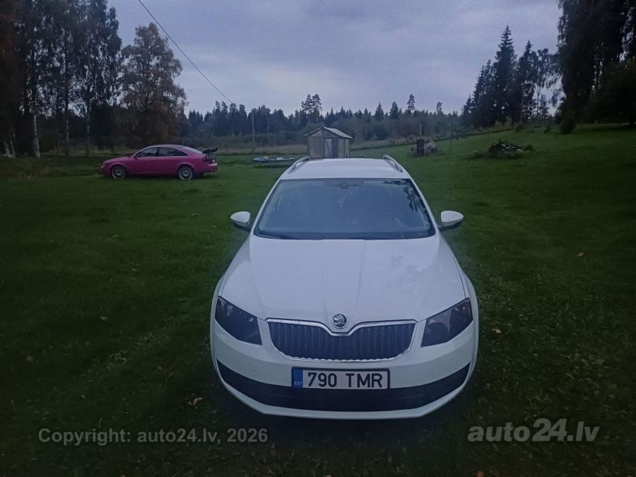 White Skoda Octavia 2015 in Torva, with an engine capacity of 2.00 L and mileage of 390 thousand km for 7500 €, photo 1 on AUTOMOTO.COM.LV