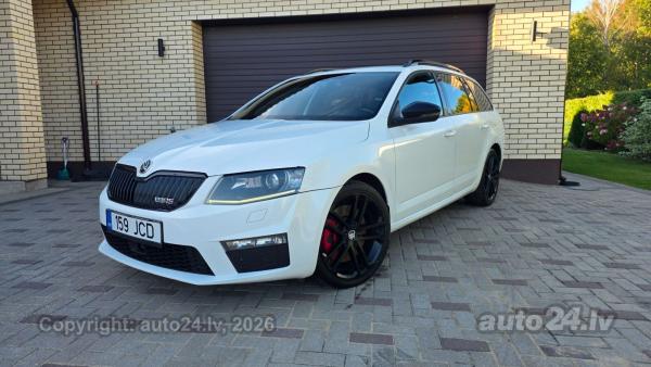White Skoda Octavia 2015 in Tartu, with an engine capacity of 2.00 L and mileage of 351 thousand km for 6990 €, photo 1 on AUTOMOTO.COM.LV