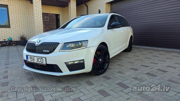 White Skoda Octavia 2015 in Tartu, with an engine capacity of 2.00 L and mileage of 351 thousand km for 6990 €, photo 7 on AUTOMOTO.COM.LV