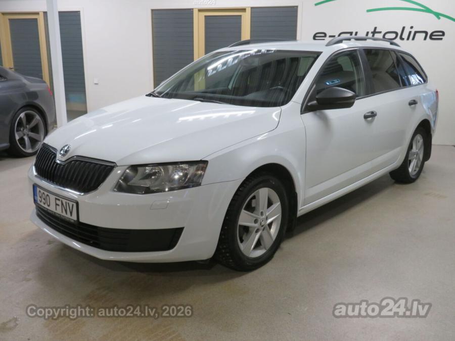 White Skoda Octavia 2016 in Tallinn, with an engine capacity of 1.20 L and mileage of 177 thousand km for 5990 €, photo 1 on AUTOMOTO.COM.LV