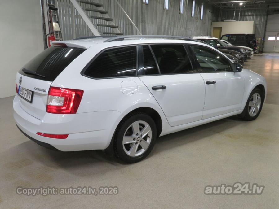 White Skoda Octavia 2016 in Tallinn, with an engine capacity of 1.20 L and mileage of 177 thousand km for 5990 €, photo 2 on AUTOMOTO.COM.LV