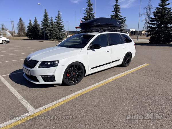 White Skoda Octavia 2016 in Tartu, with an engine capacity of 2.00 L and mileage of 169 thousand km for 12500 €, photo 5 on AUTOMOTO.COM.LV