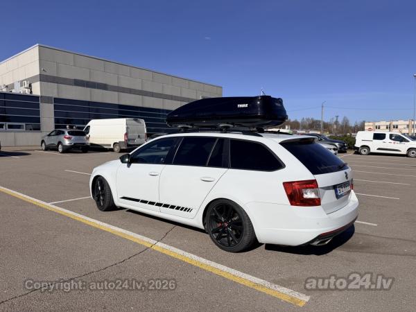 White Skoda Octavia 2016 in Tartu, with an engine capacity of 2.00 L and mileage of 169 thousand km for 12500 €, photo 10 on AUTOMOTO.COM.LV
