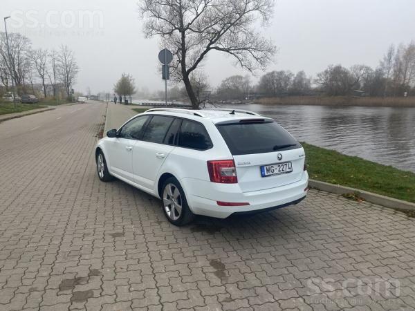White Skoda Octavia 2016 in Riga, with an engine capacity of 2.00 L and mileage of 260 thousand km for 7500 €, photo 3 on AUTOMOTO.COM.LV