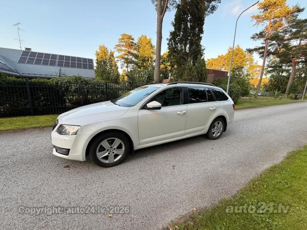 White Skoda Octavia 2016 in Tallinn, with an engine capacity of 1.60 L and mileage of 142 thousand km for 12900 €, photo 3 on AUTOMOTO.COM.LV