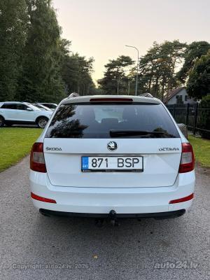 White Skoda Octavia 2016 in Tallinn, with an engine capacity of 1.60 L and mileage of 142 thousand km for 12900 €, photo 5 on AUTOMOTO.COM.LV