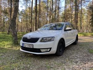 White Skoda Octavia 2016 in Riga, with an engine capacity of 1.20 L and mileage of 195 thousand km for 4700 €, photo  on AUTOMOTO.COM.LV