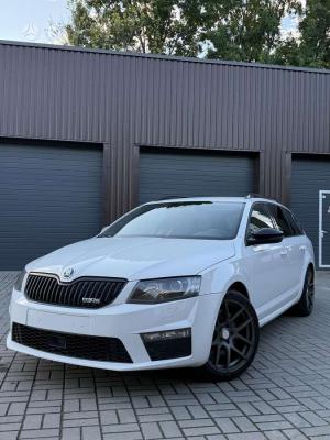 White Skoda Octavia 2016 in Kaisiadorys, with an engine capacity of 1.97 L and mileage of 303 thousand km for 6999 €, photo 4 on AUTOMOTO.COM.LV