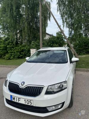 Balts Skoda Octavia 2016 Viļņa, ar dzinēja tilpumu 1.60 L un nobraukumu 270 tūkst. km par 6500 €, foto  vietnē AUTOMOTO.COM.LV