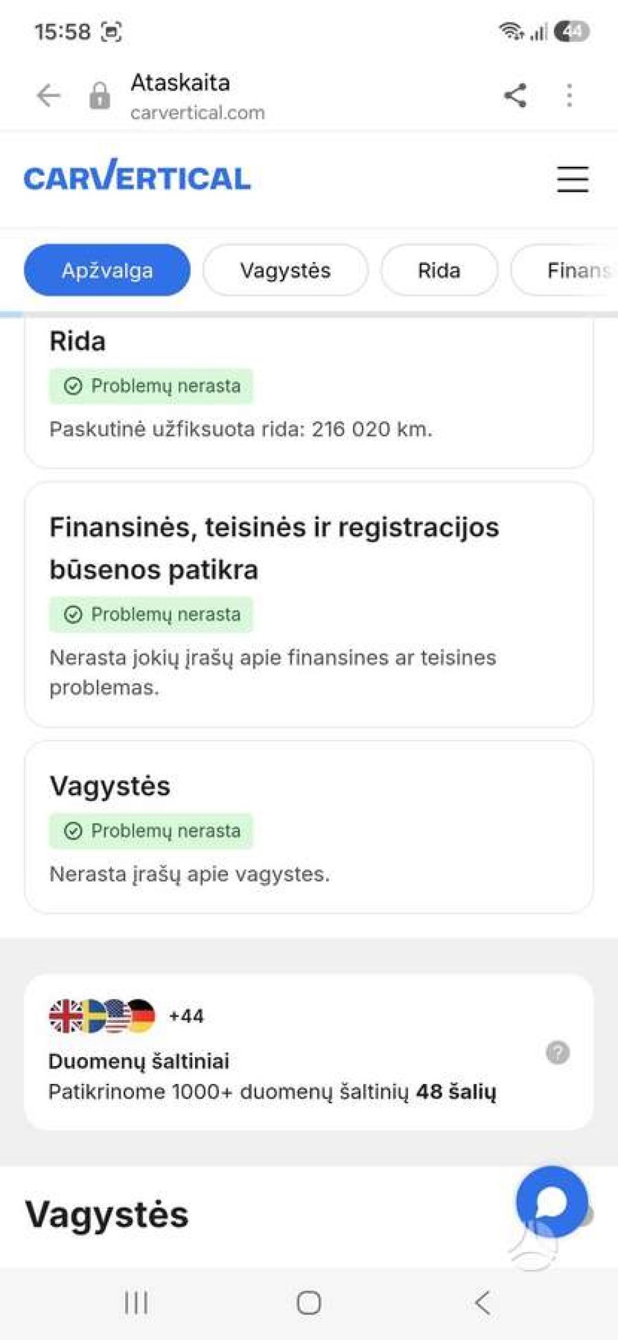 White Skoda Octavia 2016 in Raseiniai, with an engine capacity of 1.97 L and mileage of 258 thousand km for 7300 €, photo 32 on AUTOMOTO.COM.LV
