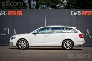 White Skoda Octavia 2016 in Riga, with an engine capacity of 1.60 L and mileage of 355 thousand km for 3990 €, photo 6 on AUTOMOTO.COM.LV