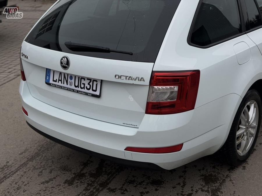 White Skoda Octavia 2016 in Rokiskis, with an engine capacity of 1.60 L and mileage of 360 thousand km for 5350 €, photo 15 on AUTOMOTO.COM.LV