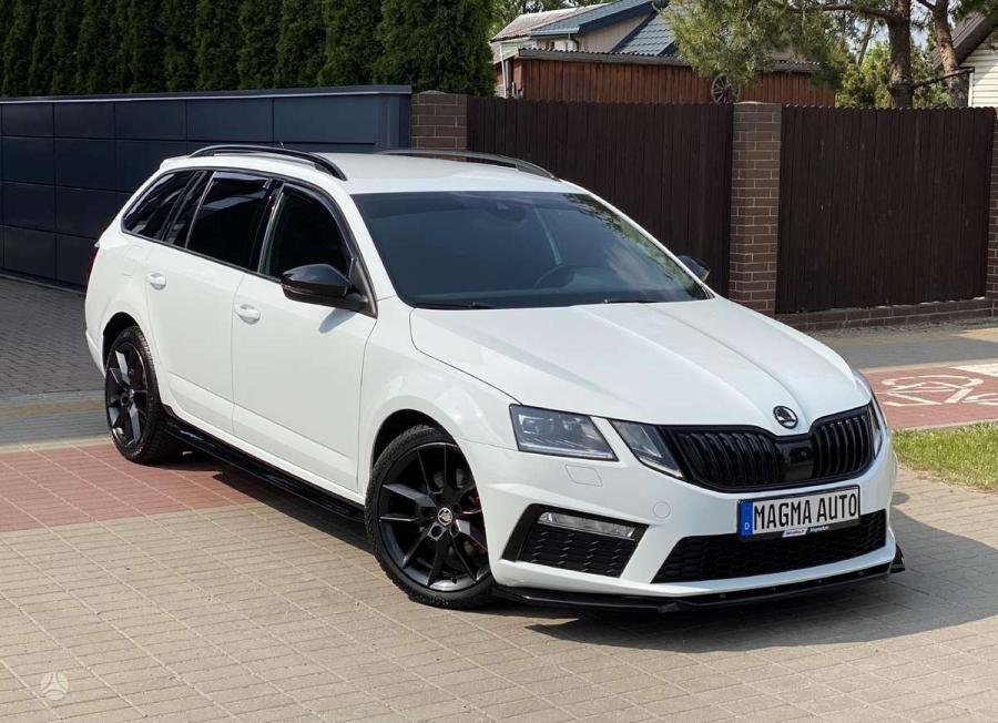 White Skoda Octavia 2017 in Marijampole, with an engine capacity of 1.97 L and mileage of 239 thousand km for 13950 €, photo 1 on AUTOMOTO.COM.LV