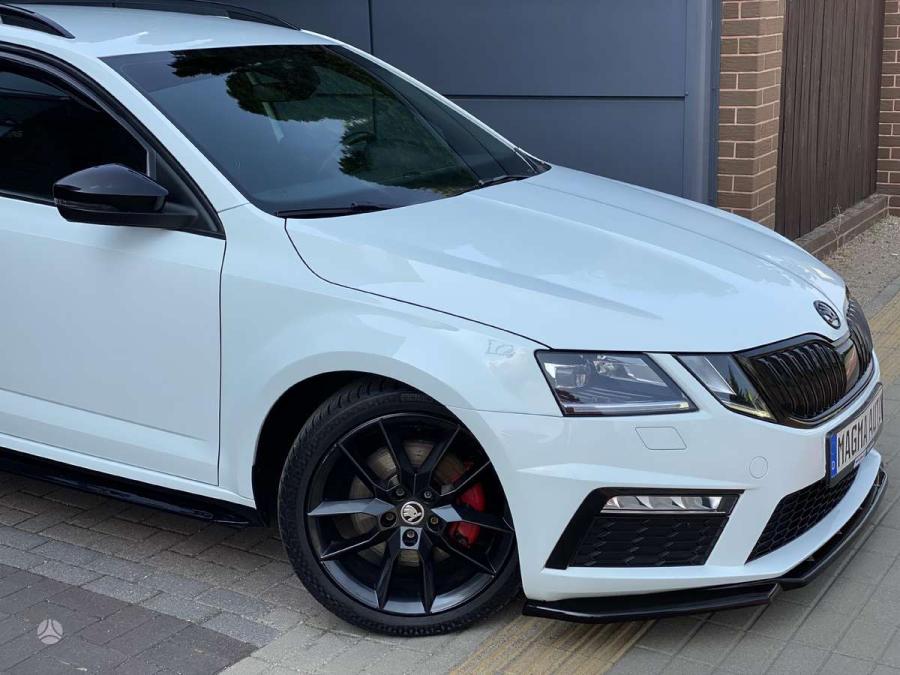 White Skoda Octavia 2017 in Marijampole, with an engine capacity of 1.97 L and mileage of 239 thousand km for 13950 €, photo 7 on AUTOMOTO.COM.LV