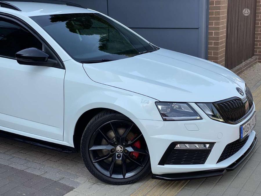 White Skoda Octavia 2017 in Marijampole, with an engine capacity of 1.97 L and mileage of 239 thousand km for 13950 €, photo 7 on AUTOMOTO.COM.LV