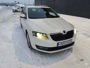 White Skoda Octavia 2017 in Vilnius, with an engine capacity of 1.40 L and mileage of 278 thousand km for 6950 €, photo 2 on AUTOMOTO.COM.LV