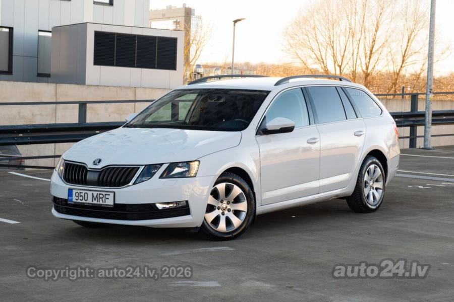 White Skoda Octavia 2017 in Tartu, with an engine capacity of 1.40 L and mileage of 160 thousand km for 7999 €, photo 1 on AUTOMOTO.COM.LV