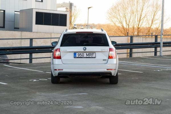 White Skoda Octavia 2017 in Tartu, with an engine capacity of 1.40 L and mileage of 160 thousand km for 7999 €, photo 6 on AUTOMOTO.COM.LV