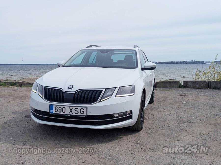 White Skoda Octavia 2017 in Tallinn, with an engine capacity of 2.00 L and mileage of 258 thousand km for 10200 €, photo 3 on AUTOMOTO.COM.LV