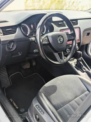 White Skoda Octavia 2017 in Tallinn, with an engine capacity of 2.00 L and mileage of 258 thousand km for 10200 €, photo 10 on AUTOMOTO.COM.LV