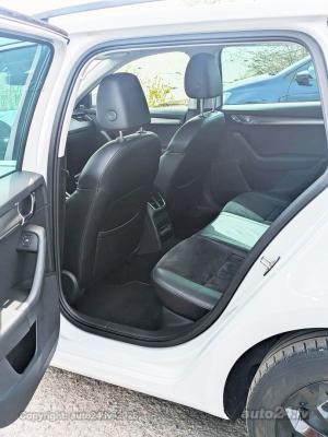 White Skoda Octavia 2017 in Tallinn, with an engine capacity of 2.00 L and mileage of 258 thousand km for 10200 €, photo 13 on AUTOMOTO.COM.LV