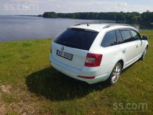 White Skoda Octavia 2017 in Ogre, with an engine capacity of 2.00 L and mileage of 298 thousand km for 7700 €, photo 3 on AUTOMOTO.COM.LV