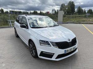 White Skoda Octavia 2017 in Taurage, with an engine capacity of 1.97 L and mileage of 255 thousand km for 11000 €, photo 4 on AUTOMOTO.COM.LV