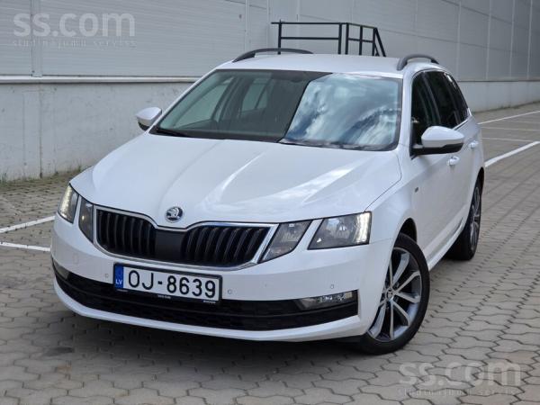 White Skoda Octavia 2017 in Riga, with an engine capacity of 2.00 L and mileage of 238 thousand km for 8990 €, photo 1 on AUTOMOTO.COM.LV