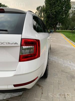 White Skoda Octavia 2017 in Riga, with an engine capacity of 1.60 L and mileage of 228 thousand km for 6499 €, photo 7 on AUTOMOTO.COM.LV