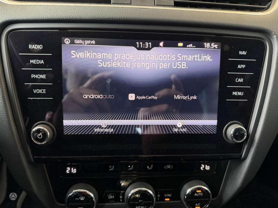 Balts Skoda Octavia 2017 Kauņa, ar dzinēja tilpumu 1.60 L un nobraukumu 240 tūkst. km par 6750 €, foto 9 vietnē AUTOMOTO.COM.LV