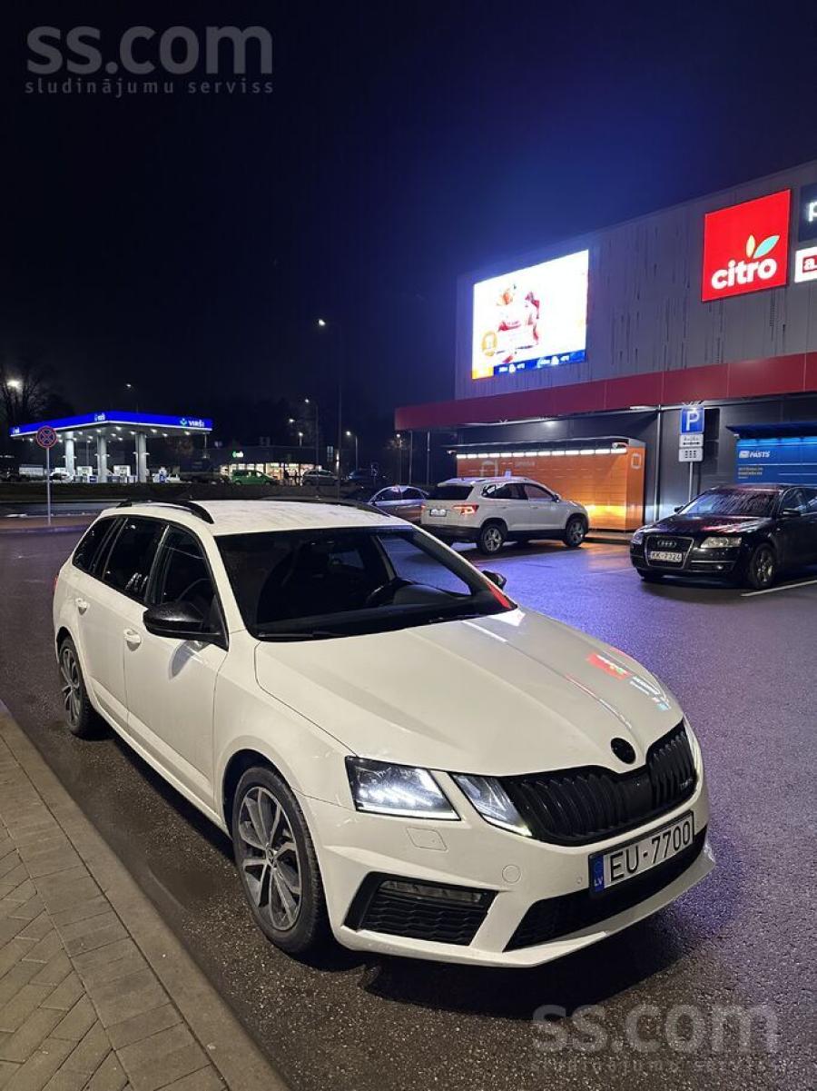 White Skoda Octavia 2018 in Rezekne, with an engine capacity of 2.00 L and mileage of 256 thousand km for 14000 €, photo 1 on AUTOMOTO.COM.LV