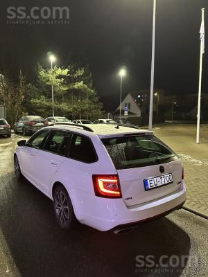 White Skoda Octavia 2018 in Rezekne, with an engine capacity of 2.00 L and mileage of 256 thousand km for 14000 €, photo 4 on AUTOMOTO.COM.LV