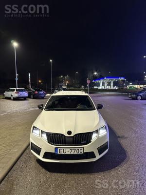 White Skoda Octavia 2018 in Rezekne, with an engine capacity of 2.00 L and mileage of 256 thousand km for 14000 €, photo 6 on AUTOMOTO.COM.LV