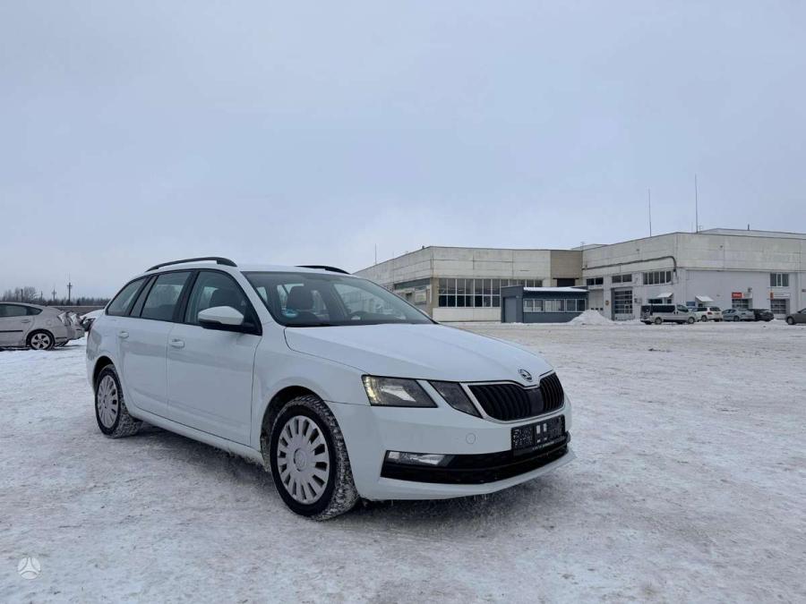White Skoda Octavia 2018 in Panevezys, with an engine capacity of 1.60 L and mileage of 194 thousand km for 5999 €, photo 6 on AUTOMOTO.COM.LV