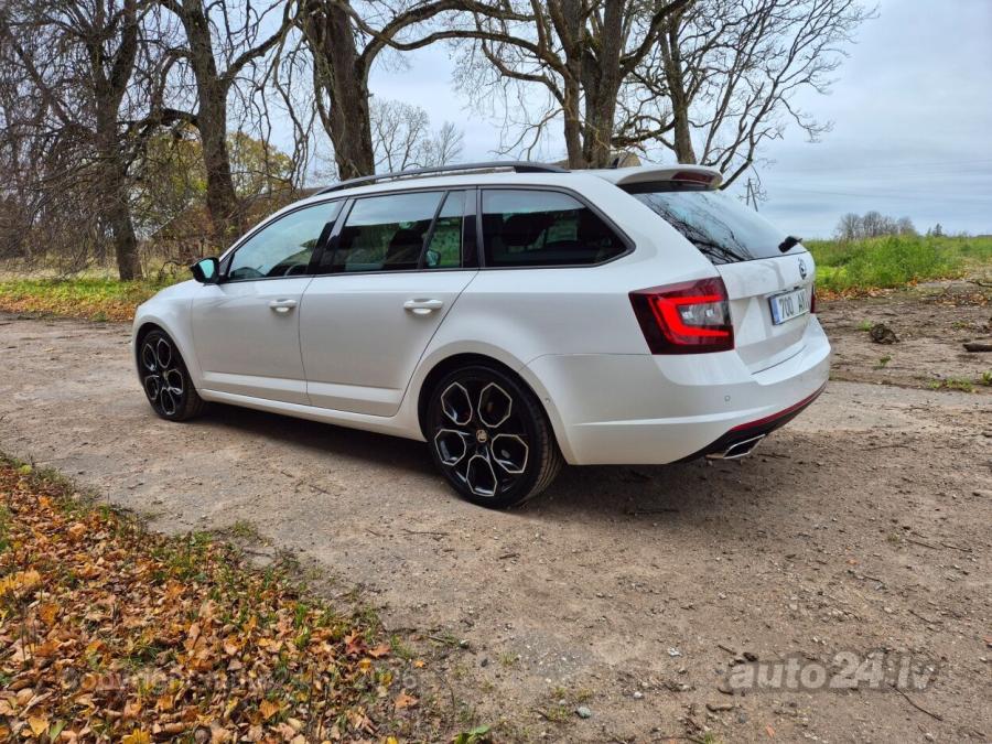 White Skoda Octavia 2018 in Tallinn, with an engine capacity of 2.00 L and mileage of 192 thousand km for 14990 €, photo 4 on AUTOMOTO.COM.LV